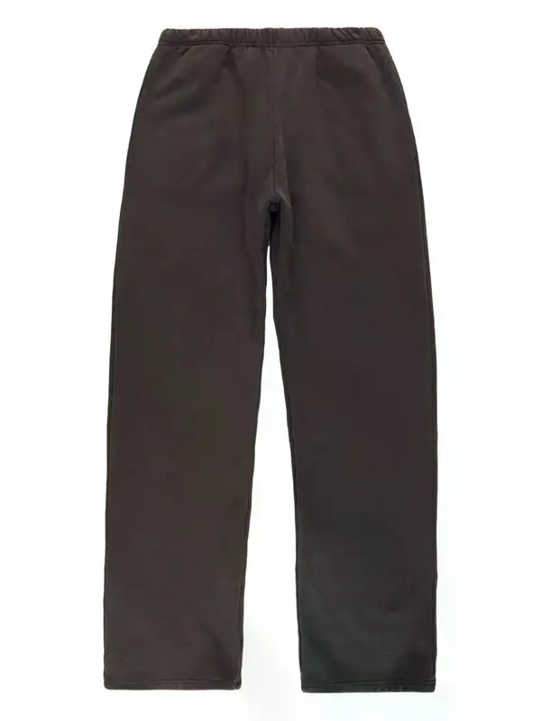 LES TIEN Elastic-waistband Track Pants - Brown