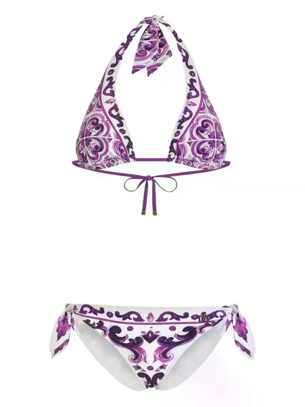 Dolce & Gabbana Bikini Set - White