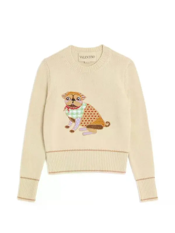 Valentino Garavani Embroidered Sweater