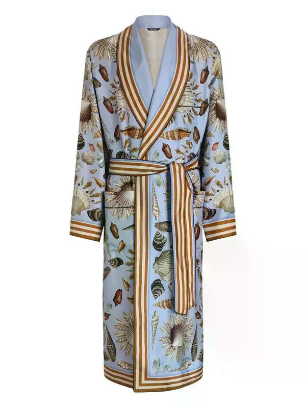 Dolce & Gabbana Shell-patterned Robe