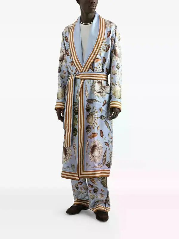 Dolce & Gabbana Shell-patterned Robe