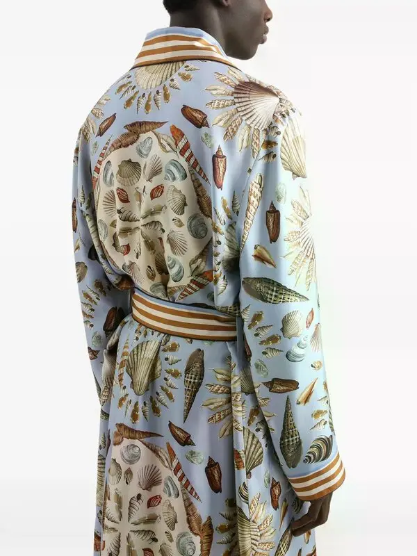 Dolce & Gabbana Shell-patterned Robe