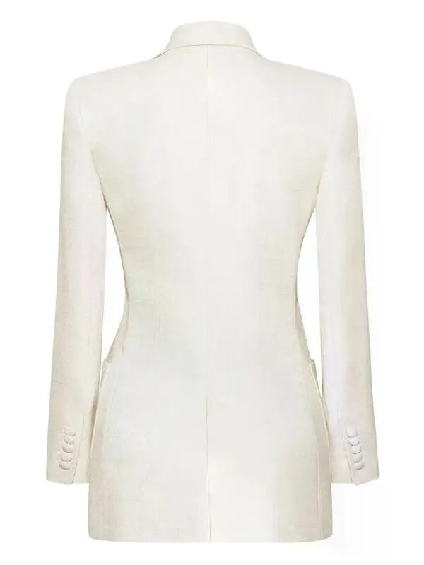Adam Lippes Double-breasted Blazer - White