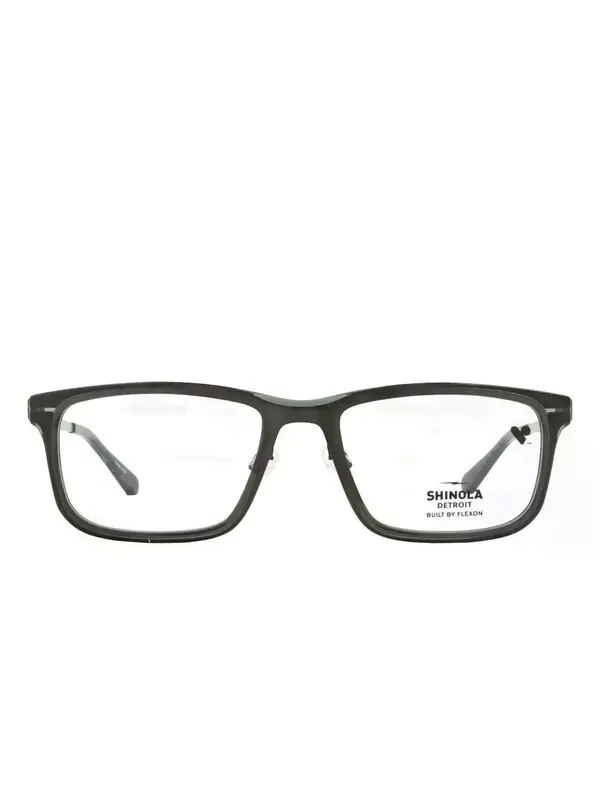 Shinola Square-frame Glasses - Grey