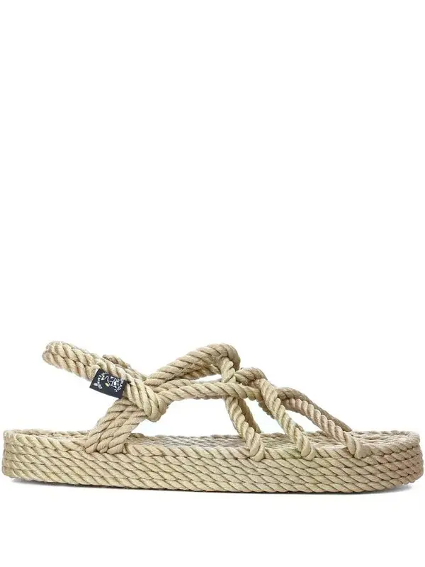 NOMADIC STATE OF MIND Rope Platform Sandals