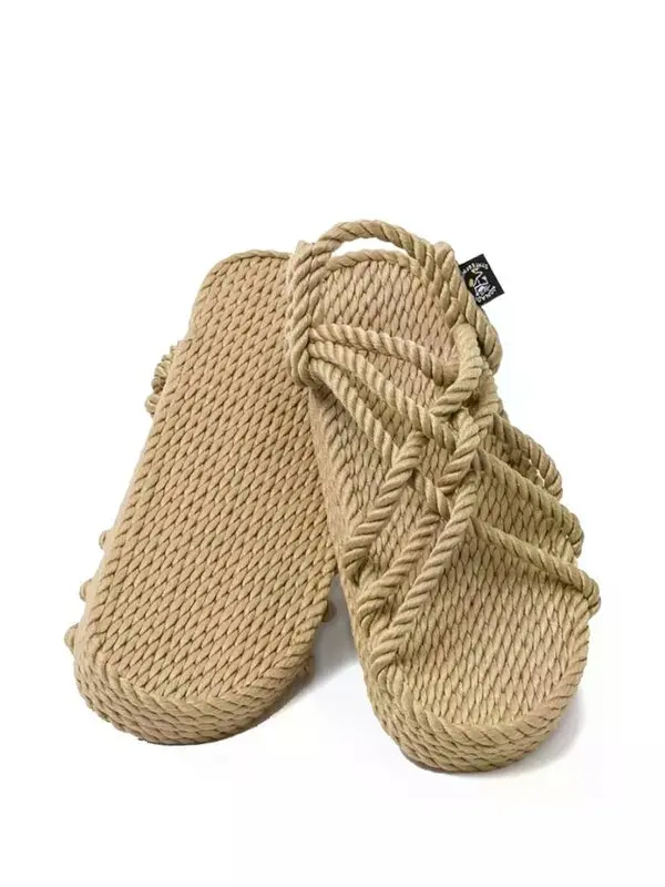 NOMADIC STATE OF MIND Rope Platform Sandals
