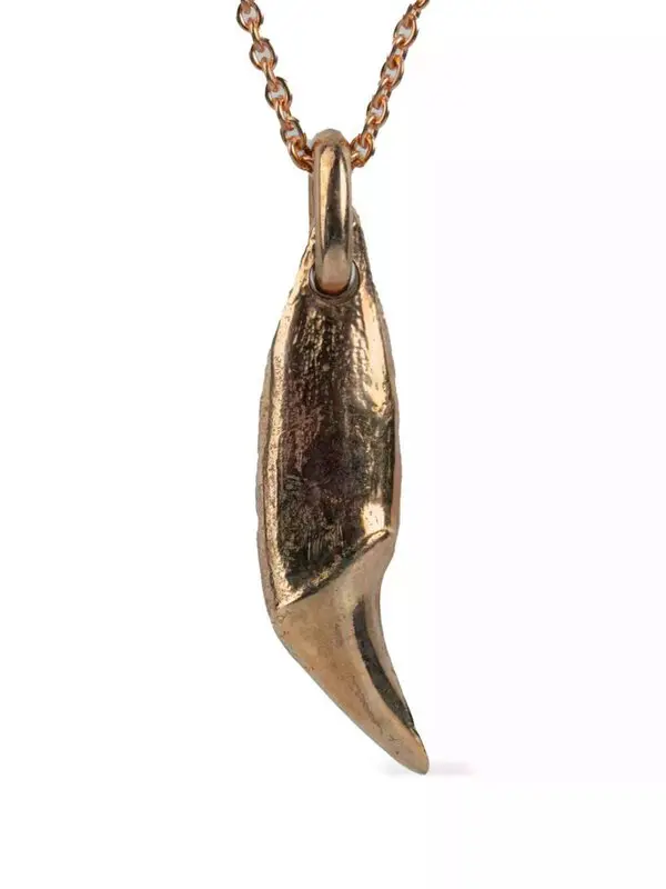 PARTS OF FOUR Bear-tooth Pendant Necklace - Gold