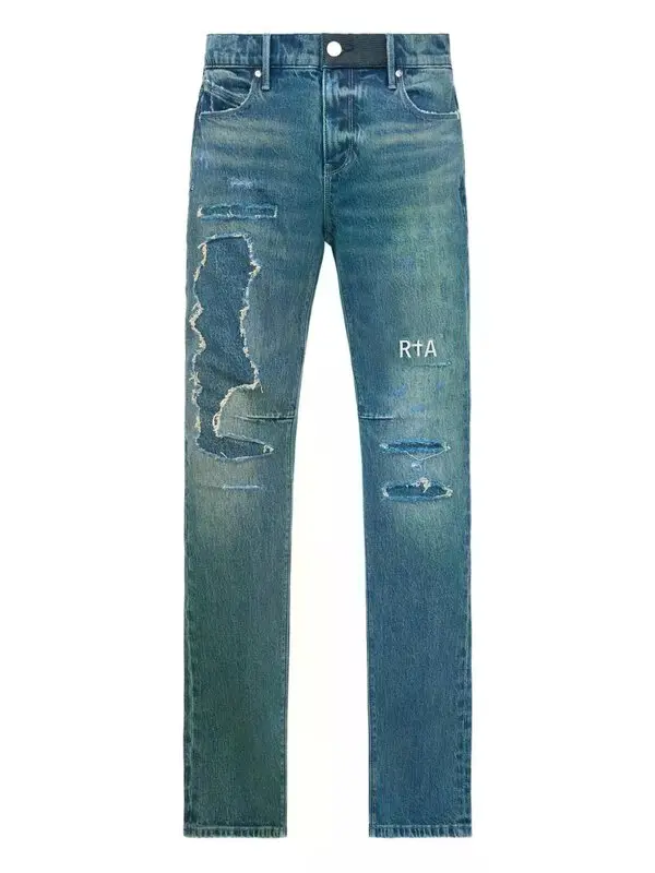 RtA Olivier Skinny Jeans - Blue