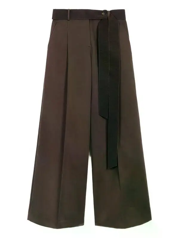 Ports 1961 Pleated Wide Leg Trousers