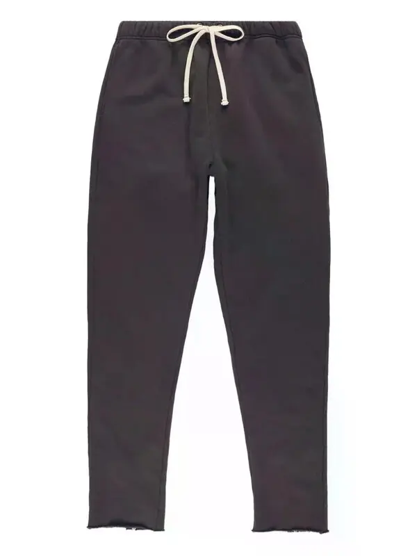 LES TIEN Drawstring Raw-edge Track Pants