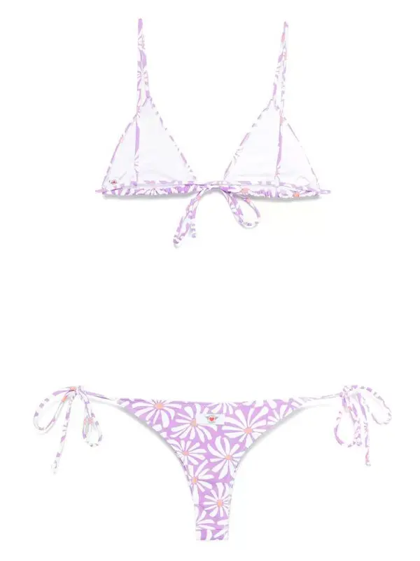 BIKINI LOVERS Floral Print Triangle Bikini