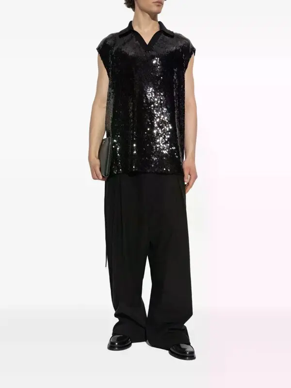 Dolce & Gabbana Sequin-embellished Top