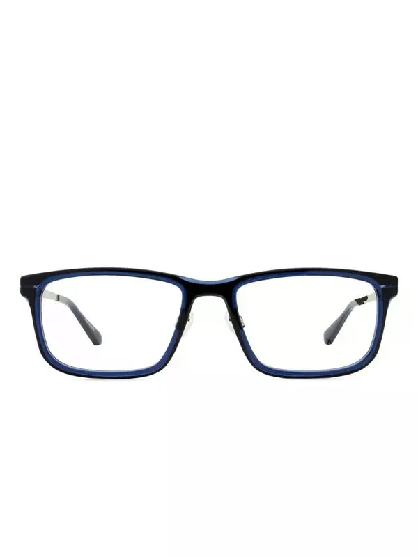 Shinola Rectangle-frame Glasses - Blue