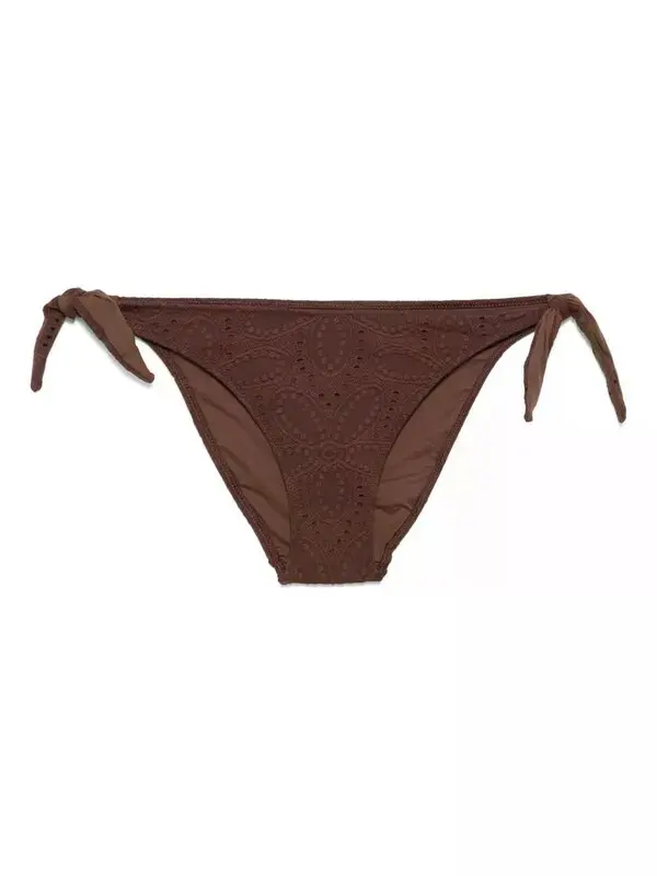 MC2 SAINT BARTH Yali Bikini Bottom - Brown