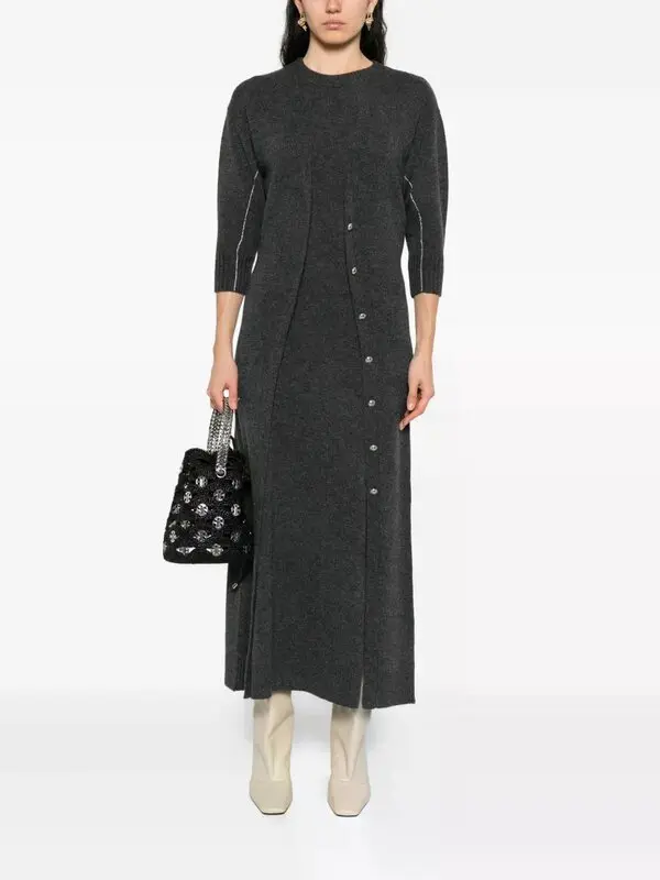 Rabanne Layered Midi Dress