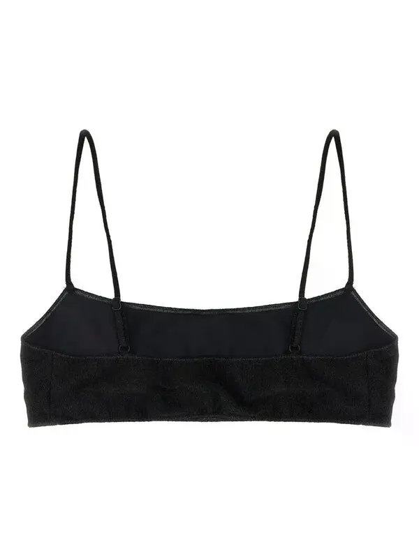 MC2 SAINT BARTH Bandeau-style Bikini Top - Black