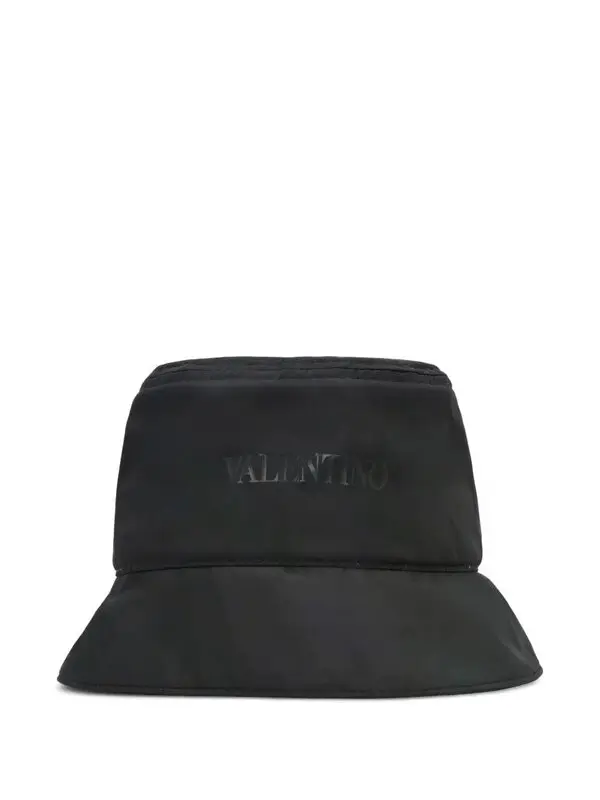 Valentino Garavani Logo-print Bucket Hat - Black