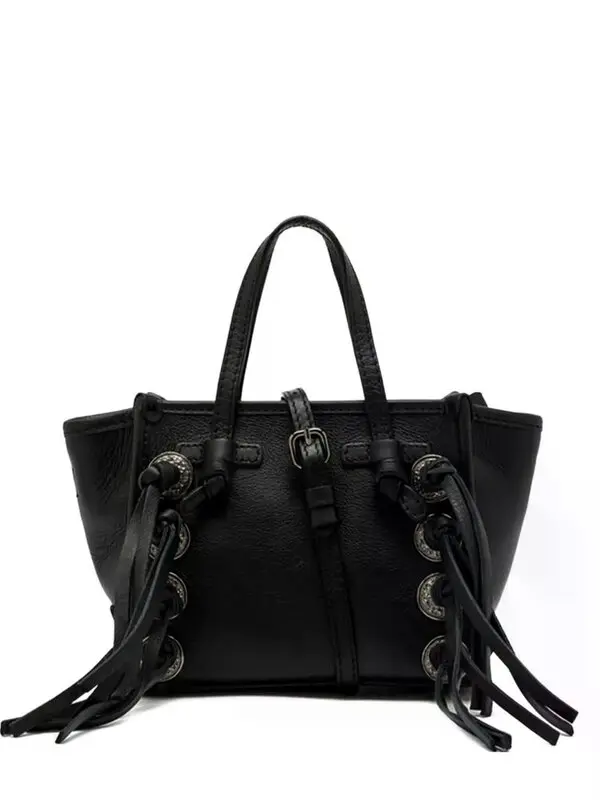 GIANNI CHIARINI Marcella Fringe-embellished Leather Tote