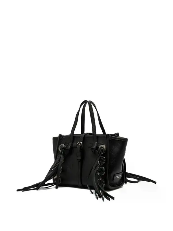 GIANNI CHIARINI Marcella Fringe-embellished Leather Tote