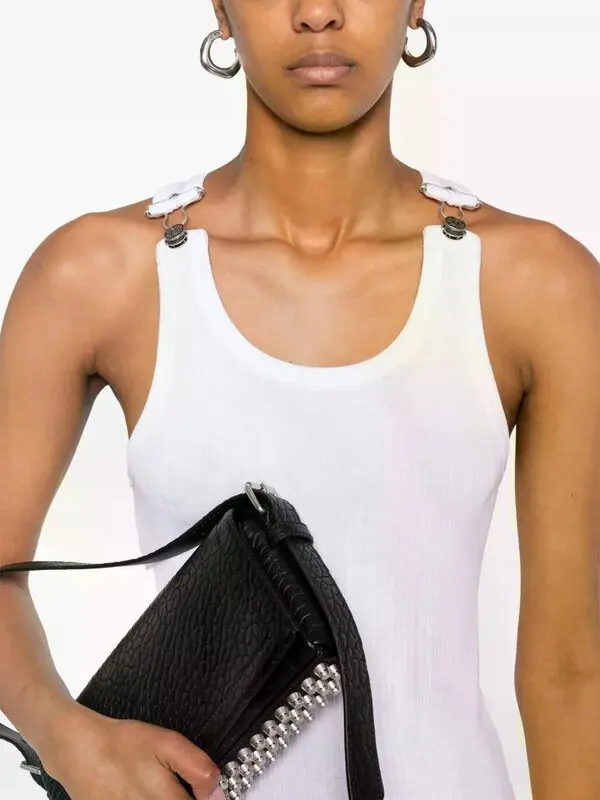 JEAN PAUL GAULTIERJEANS リブ編みタンクトップ ホワイト Jean Paul Gaultier Ribbed-knit cotton jersey bra top Jean Paul