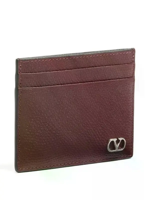 Valentino Garavani Vlogo Signature Cardholder - Brown