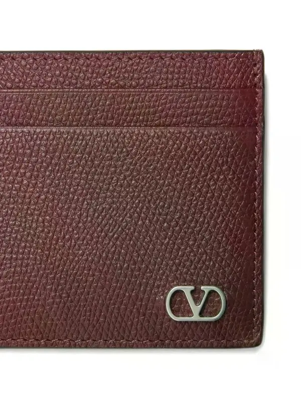 Valentino Garavani Vlogo Signature Cardholder - Brown