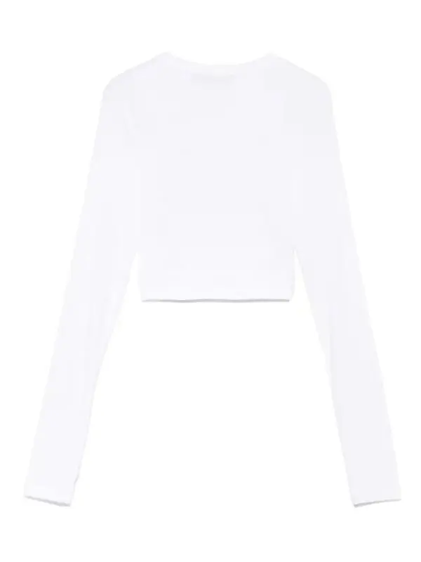 PNK Long-sleeved Cropped Top