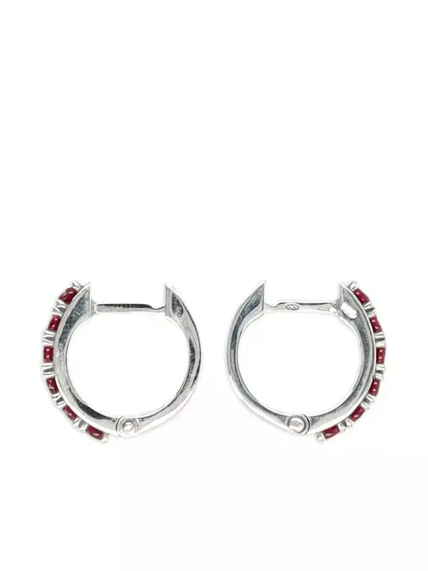 Emanuele Bicocchi Embellished Hoop Earrings - Silver