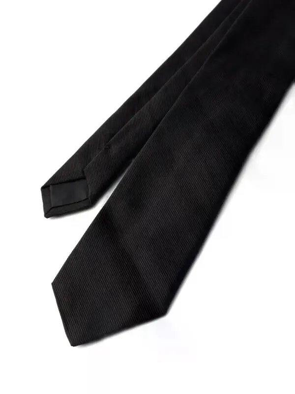 Prada Silk Tie - Black