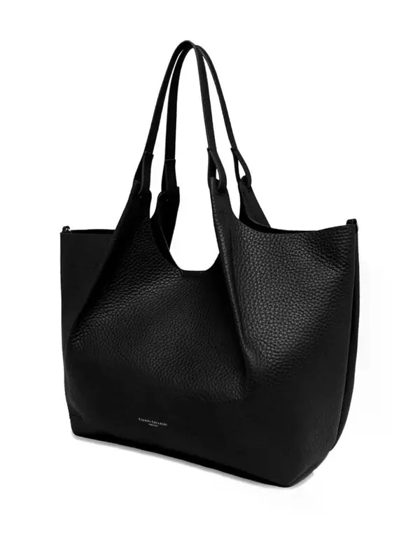 GIANNI CHIARINI Maxi-grain Leather Shoulder Bag