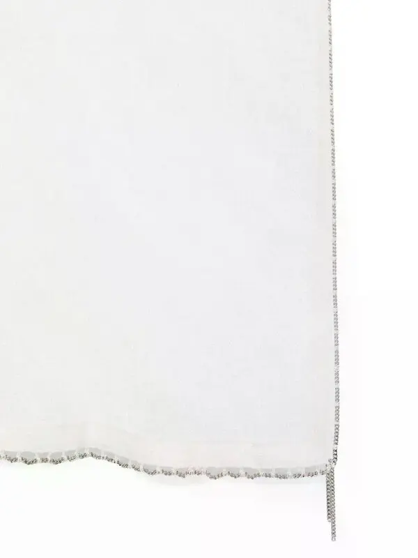 Faliero Sarti Chain-trimmed Scarf
