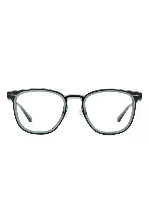 Shinola Keyhole Bridge Square Frame Glasses - Grey