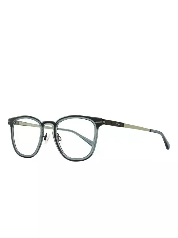 Shinola Keyhole Bridge Square Frame Glasses - Grey