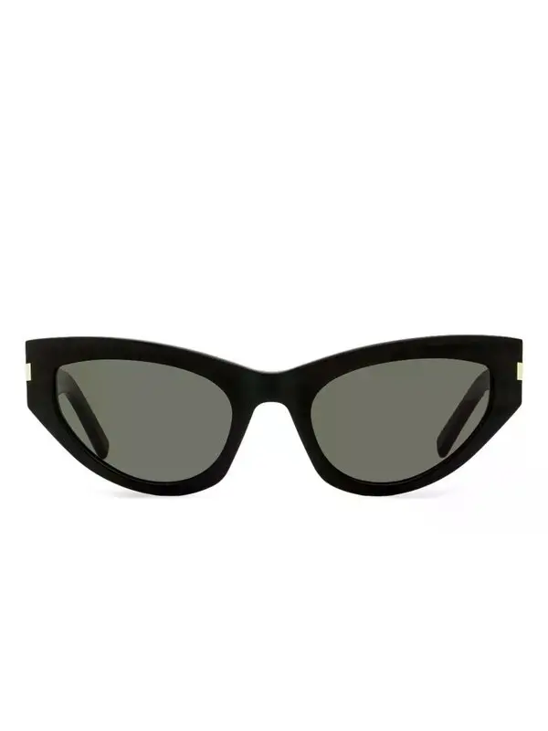 Saint Laurent Sl 214 Grace Cat-eye Sunglasses - Black