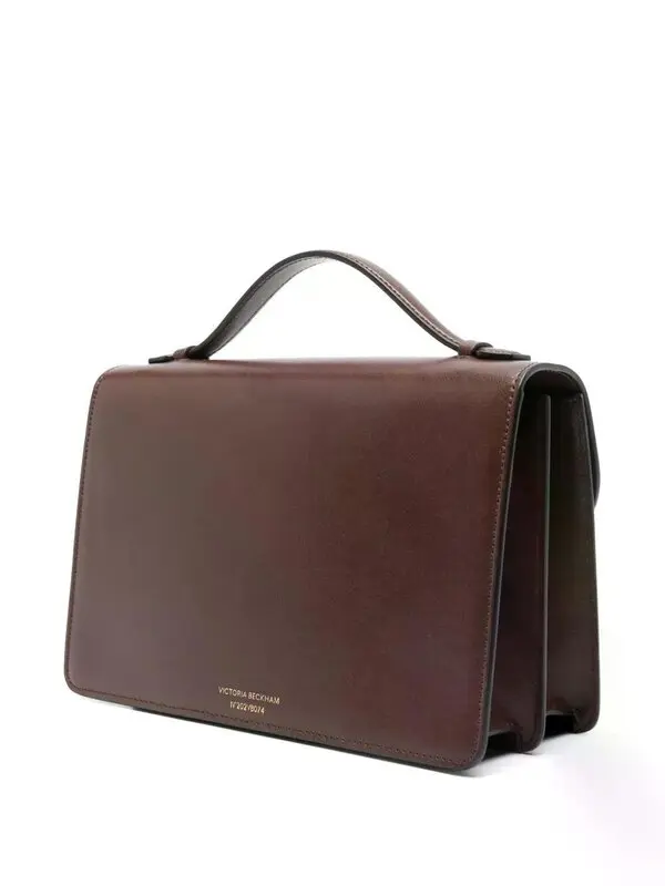 Victoria Beckham Dorian Leather Shoulder Bag - Brown