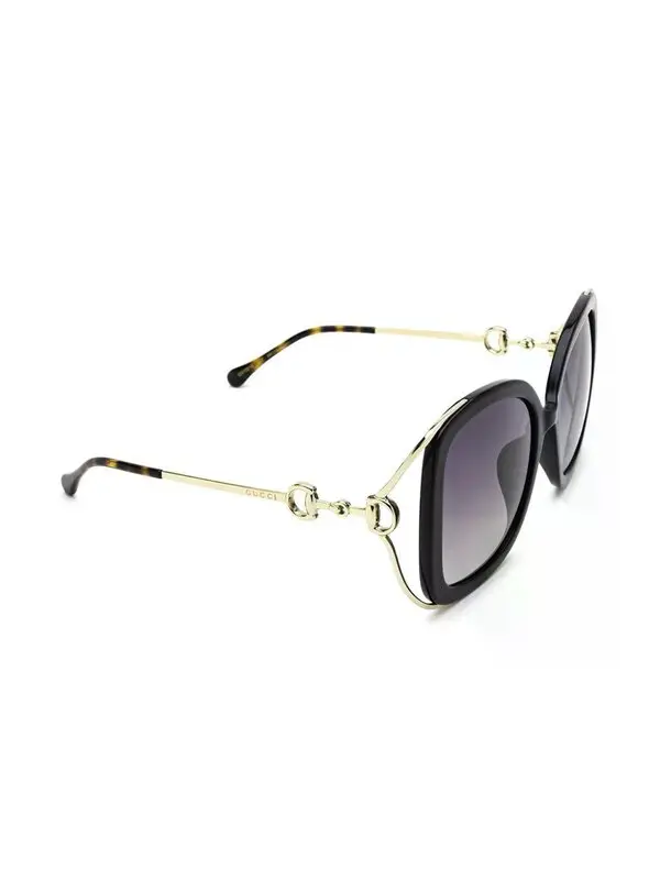 Gucci Horsebit Oversized Sunglasses