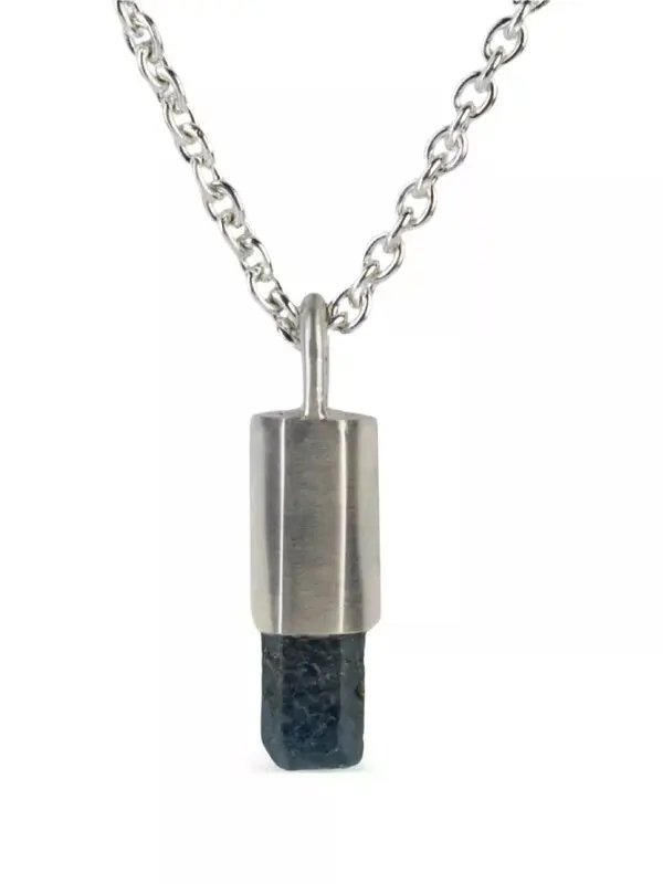 PARTS OF FOUR Sapphire-crystal Necklace - Silver