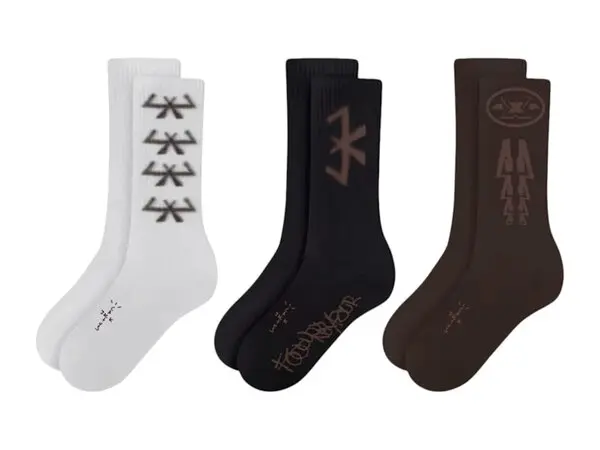 TRAVIS SCOTT 4x4 Sock Pack - Multicolor