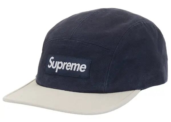 Supreme Ventile Camp Cap - Navy Blue