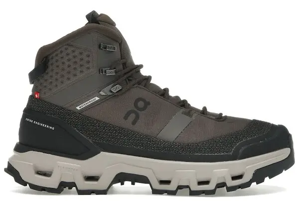 On Cloudrock Trek Waterproof Boots - Ash/fog