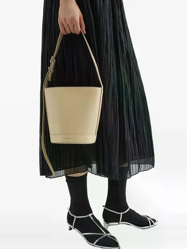 JIL SANDER Cannolo Bucket Bag