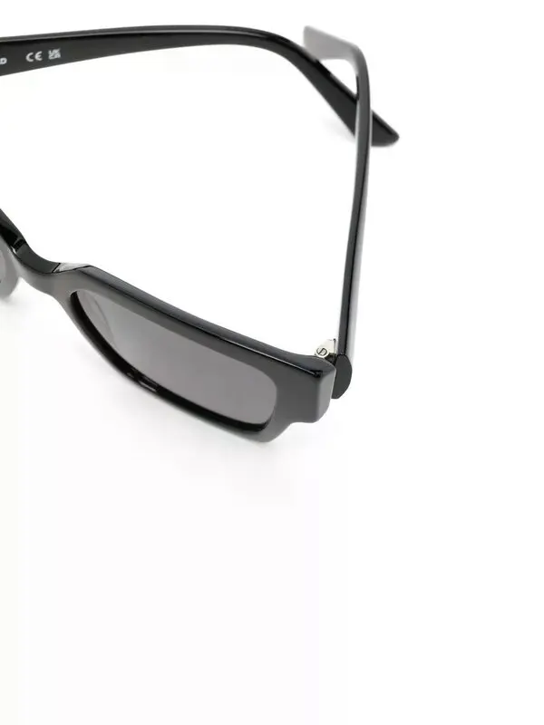 Karl Lagerfeld Logo-print Square-frame Sunglasses