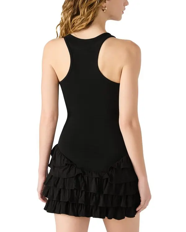Steve Madden Clea Ruffle Sleeveless Dress
