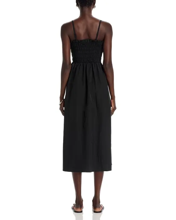Steve Madden Kit Smocked Poplin Midi Dress