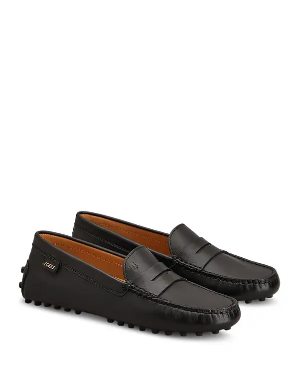 TOD'S Loafer Flats - Black