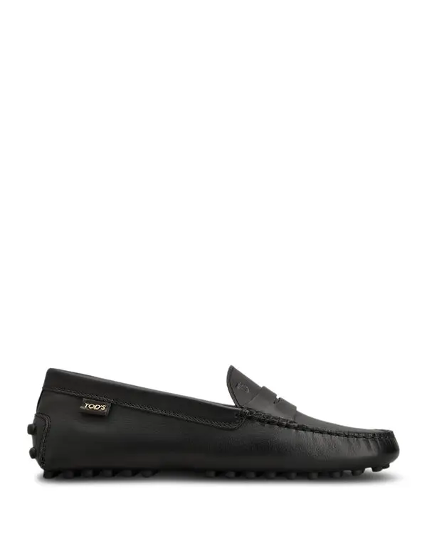 TOD'S Loafer Flats - Black