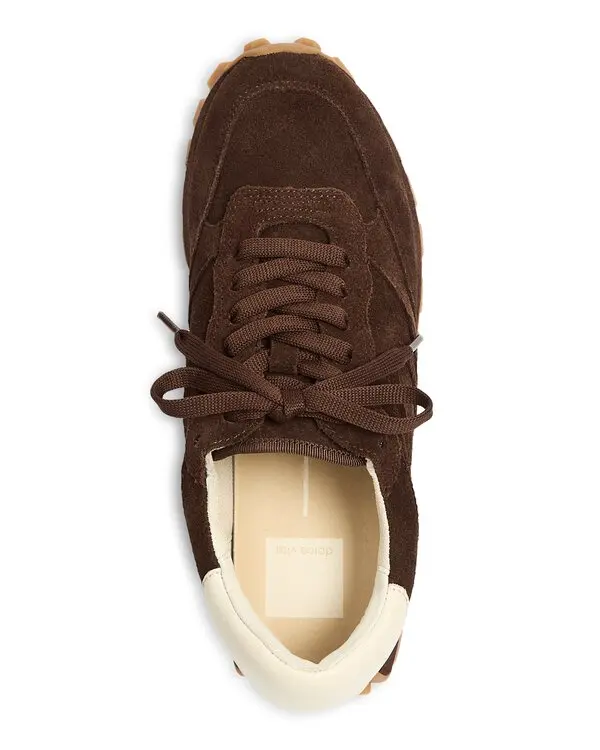 Dolce Vita Tricia Sneakers - Dark Brown Suede