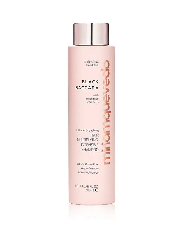 Miriam Quevedo Black Baccara Cellular Breathing Hair Multiplying Intensive Shampoo 6.76 Oz - No Color