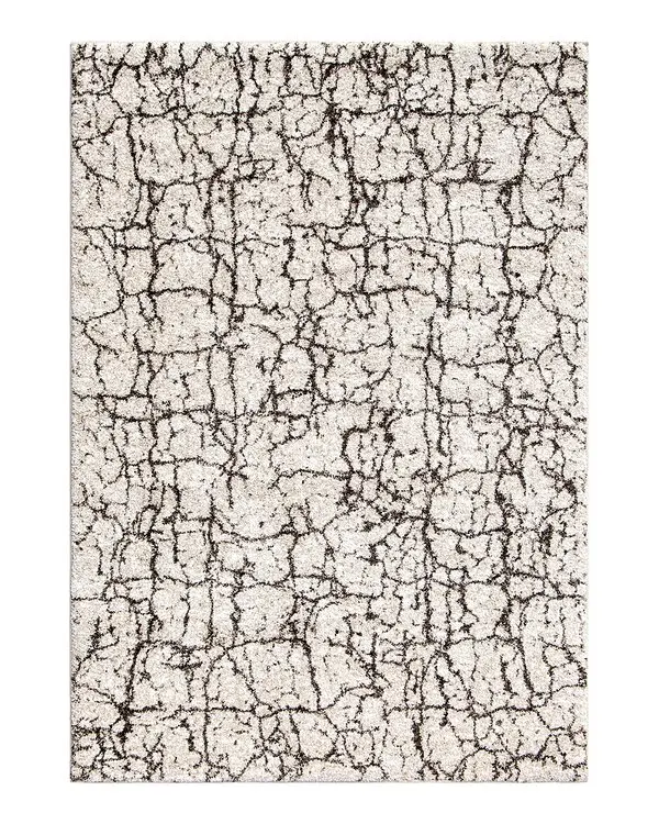 ORIAN Cloud 19 Boulder Area Rug, 6'7 X 9'6 - White