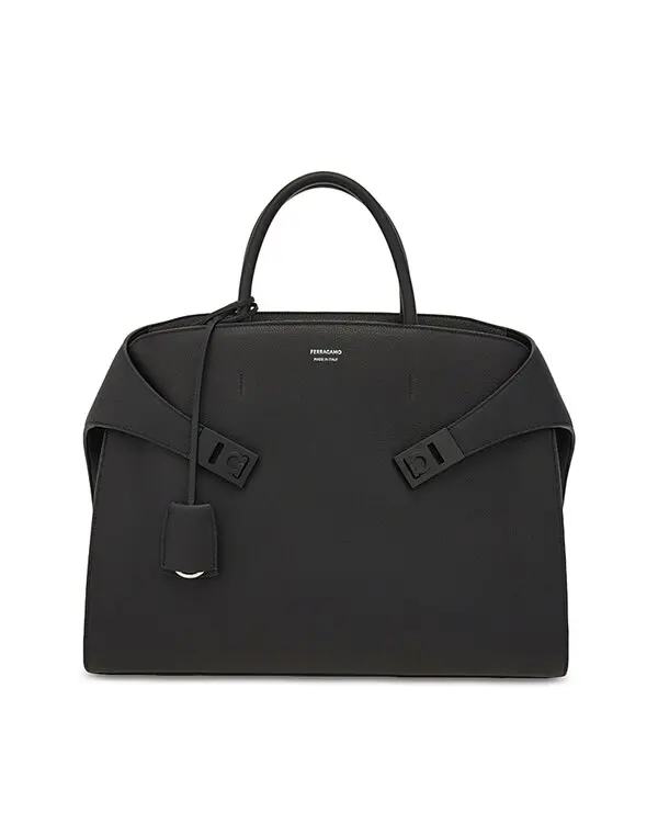 FERRAGAMO Hug Tote - Nero